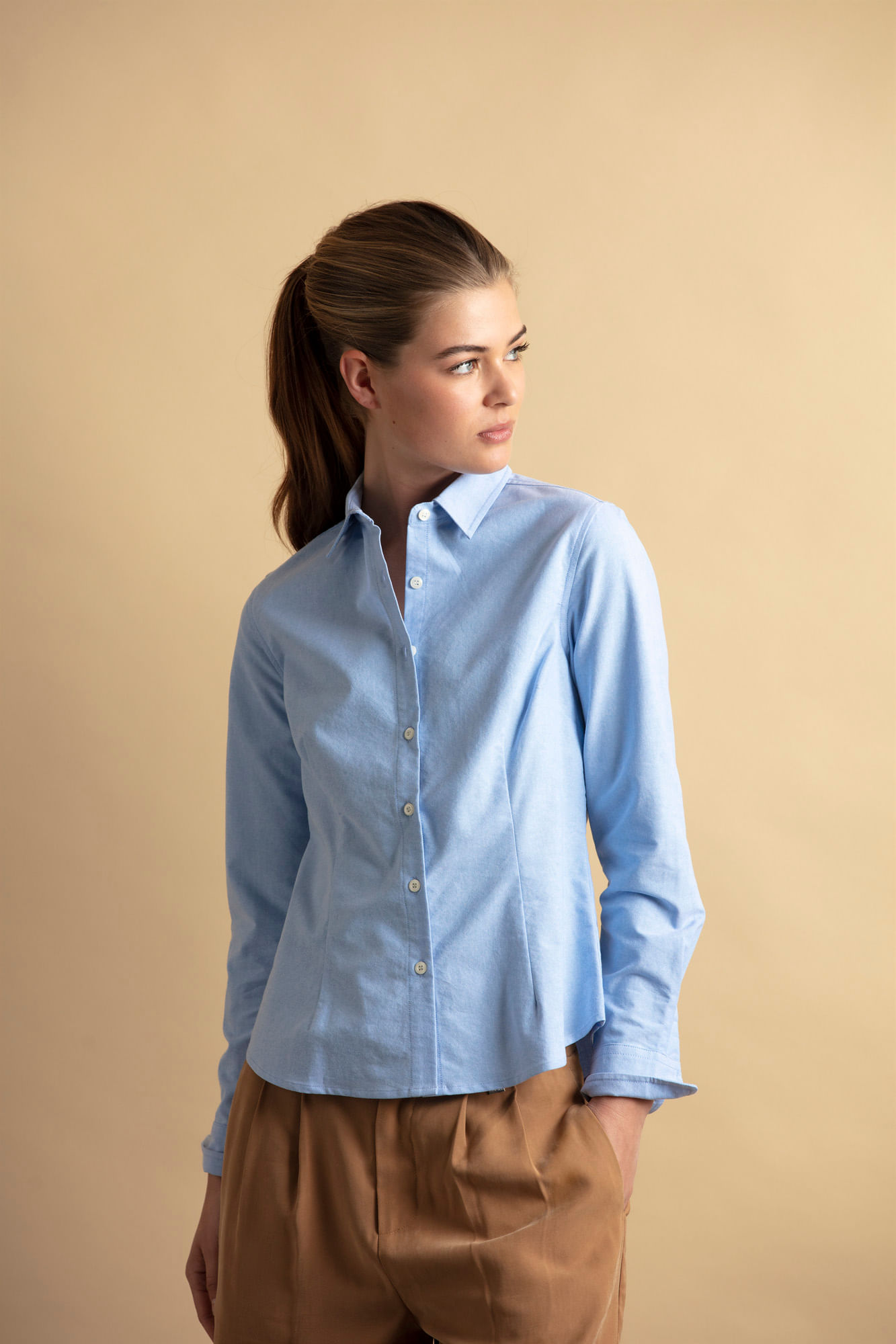 Oxford lady basic shirt - Quebramar