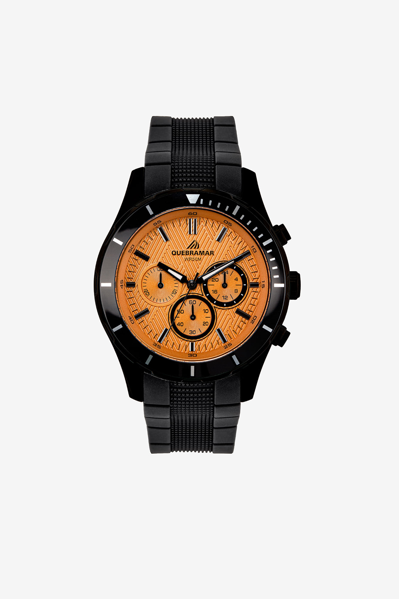 WATCH WITH SILICONE BRACELET - Quebramar